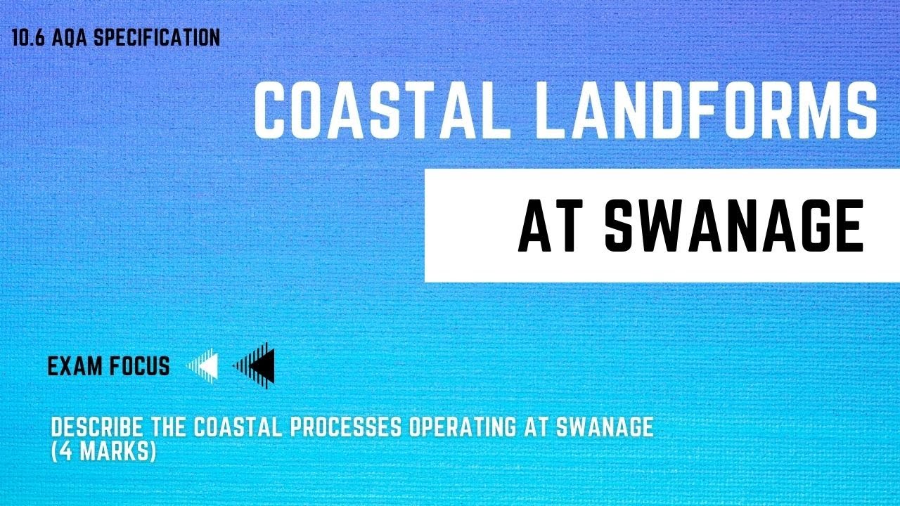 COASTAL LANDFORMS at SWANAGE | GCSE Geography Revision | 100 Day Exam ...