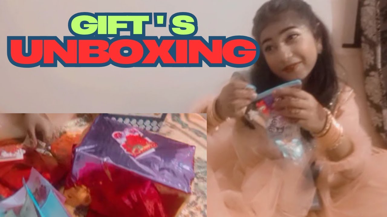 unboxing my gift birthday gifts unboxing video - YouTube