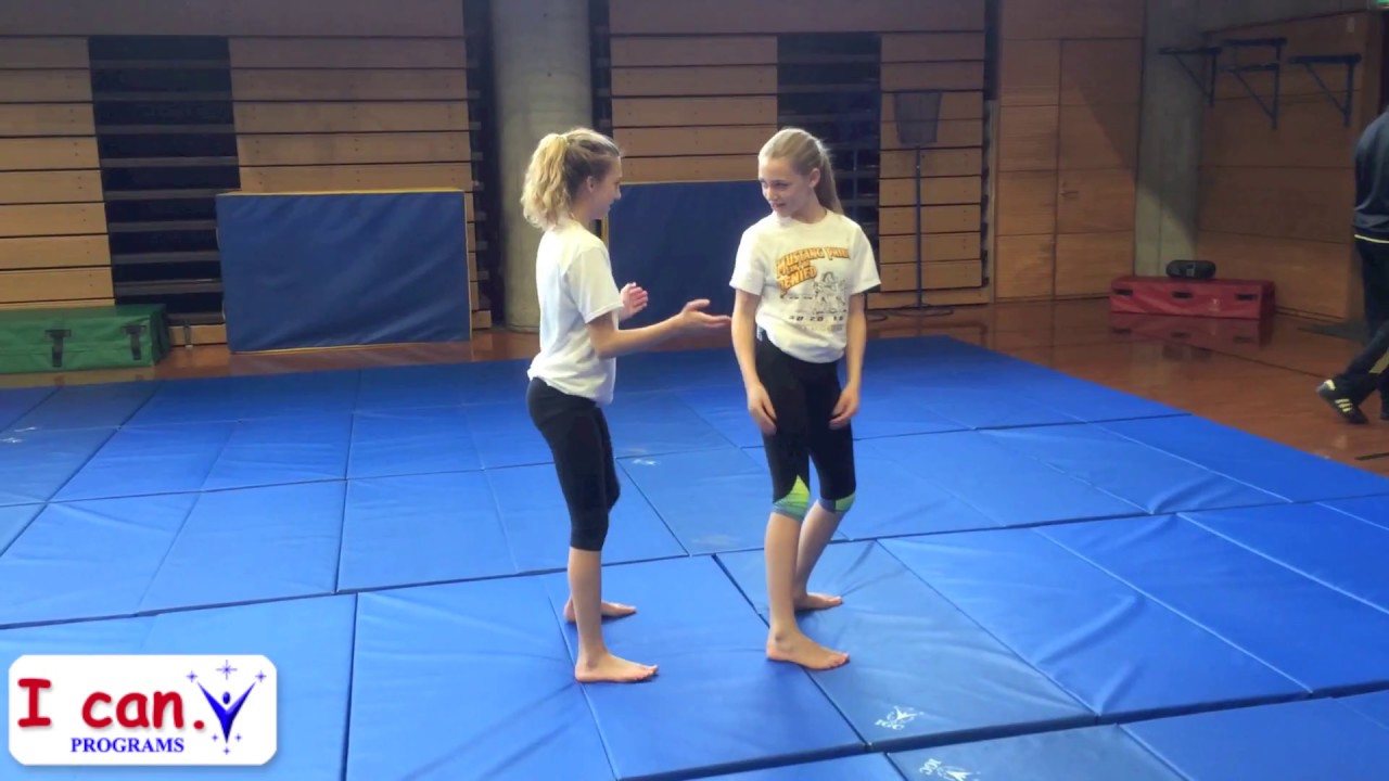 Double Back Walkover - YouTube