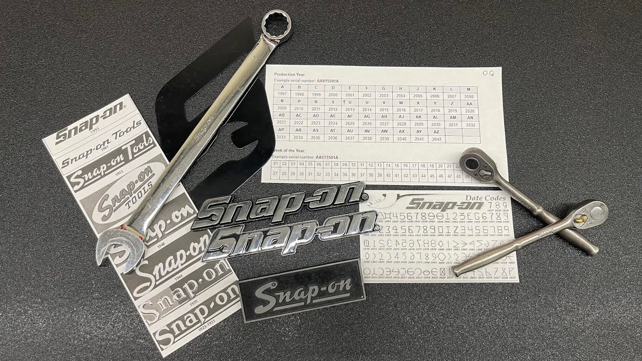 Decoding Snap-On Toolbox Serial Numbers To Find The Manufacture Date ...