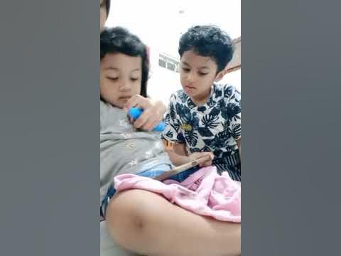 keriwehan gantiin baju anak boss(babyGibAndGef)baby sister surabaya🤫 - YouTube