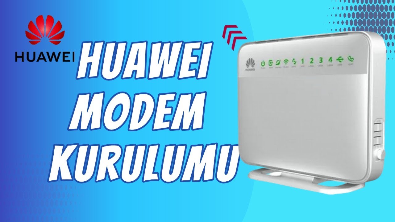 Huawei Modem Kurulumu ★ Ayrıntılı Basit anlatım - YouTube