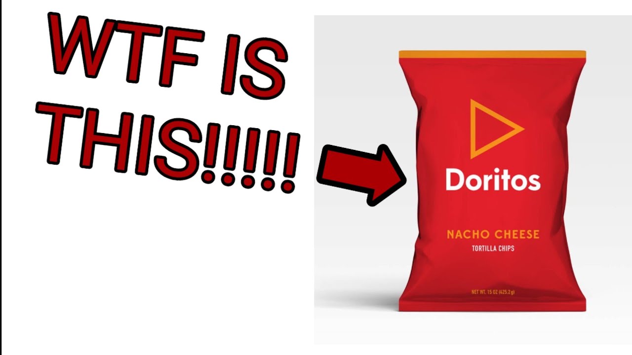 Doritos New Logo is TRASH!!! - YouTube