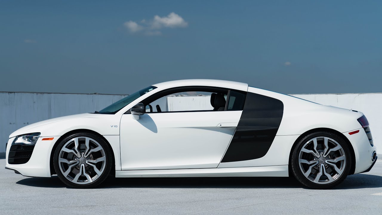 2012 Audi R8 V10 Quattro | Ibis White over Black | UDrive Automobiles ...