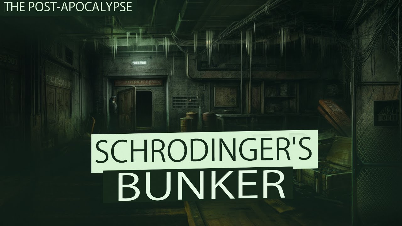 Schrodinger's bunker. The Post-Apocalypse audiobook is about people trapped in an underground ...