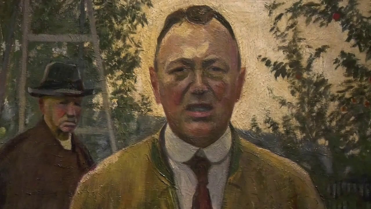 Paul Gebauer, akademický malíř a sedlák - YouTube