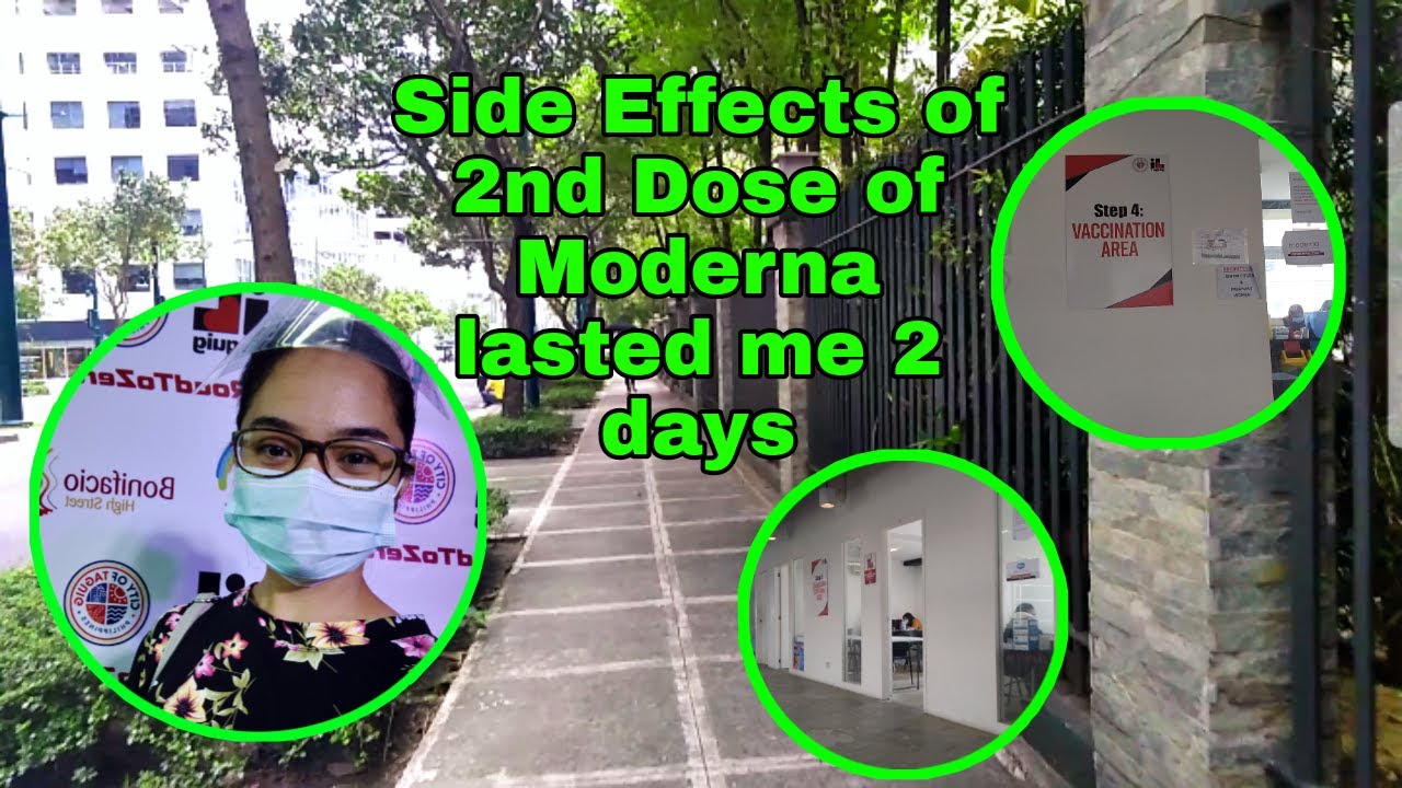 My 2nd Dose of Moderna Vaccine | Side Effects of Moderna Vaccine ...