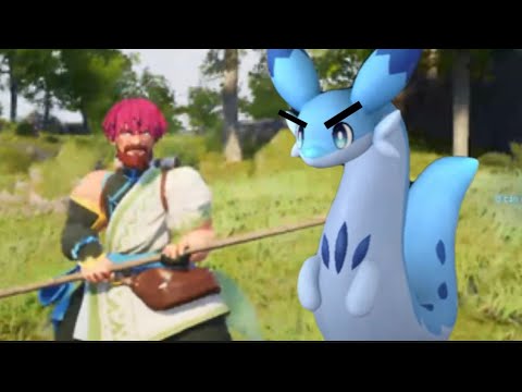 USING A FOX FLAMETHROWER TO DEFEAT A GIANT FERRET?!?!? (Palworld 1 ...