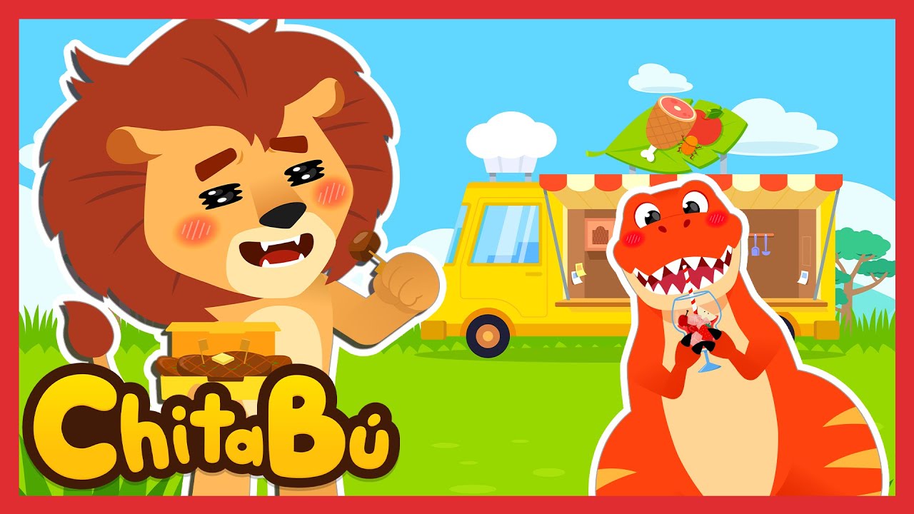 Animales y Dinosaurios Asombrosos ¡A comer todo! | Canciones Infantiles ...