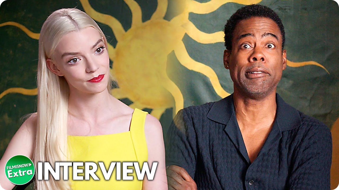 AMSTERDAM | Anya Taylor-Joy "Libby Voze" & Chris Rock "Milton King" On ...