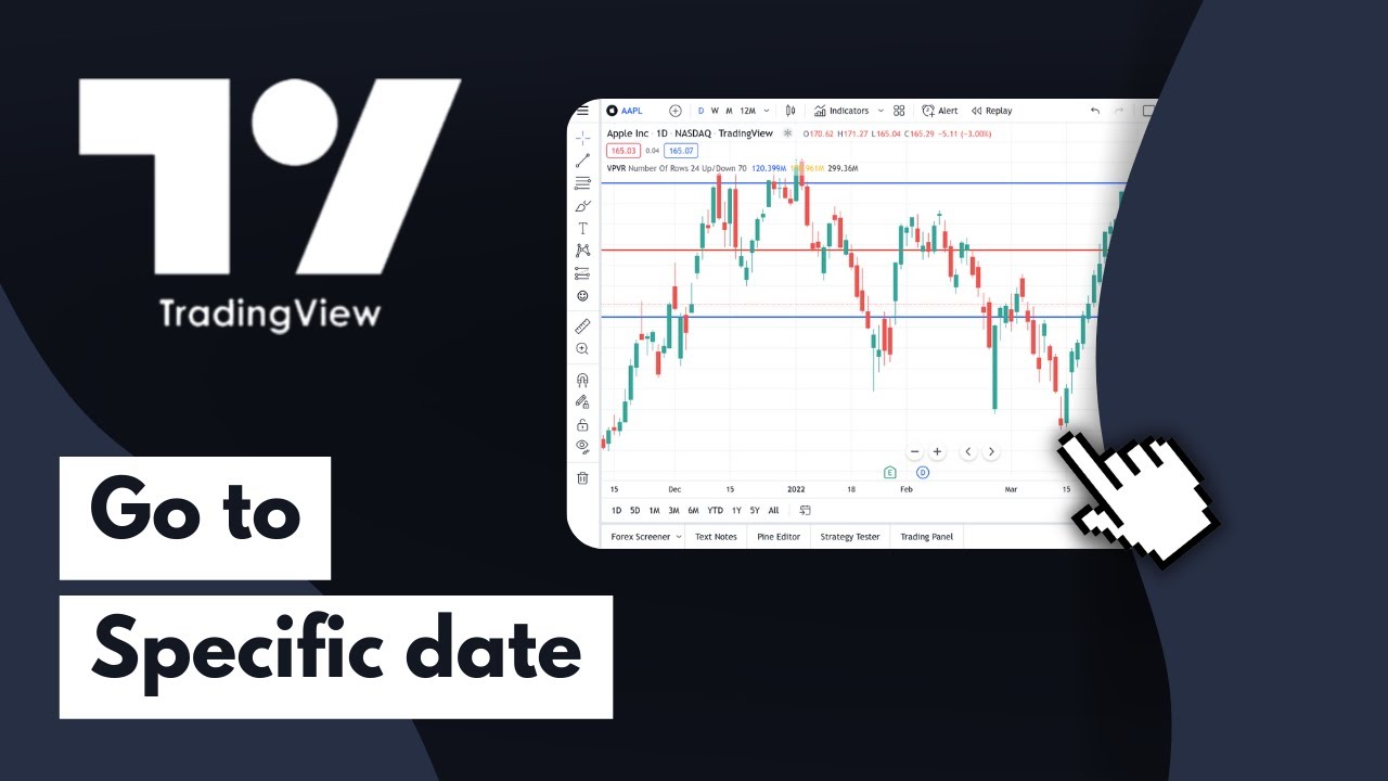 How To Go To a Specific Date In Tradingview 2024 - YouTube