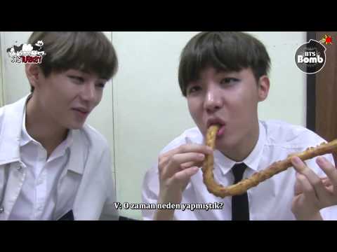 [BANGTAN BOMB] omg j hope world aegyo king with V (Türkçe Altyazılı)