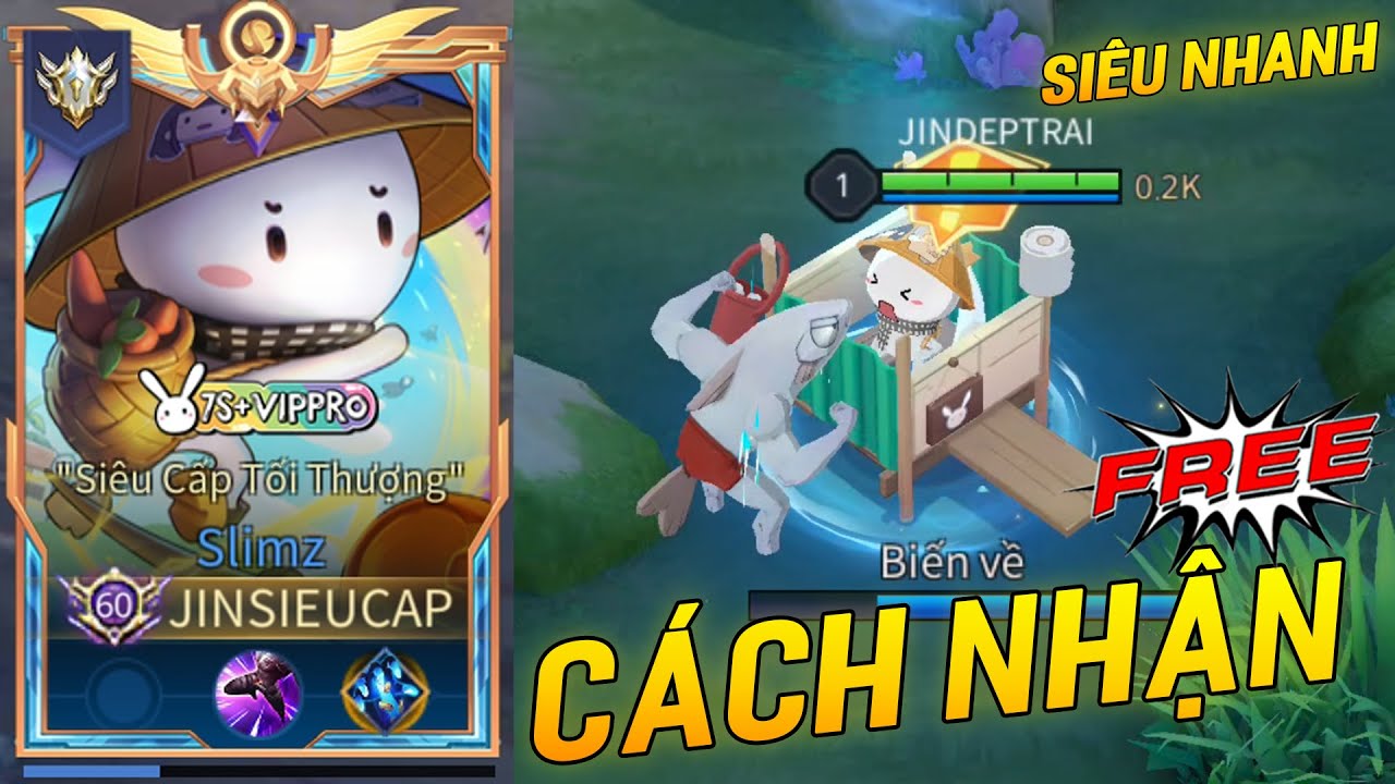 Liên Quân | Trải Nghiệm Skin Slimz Thỏ Bảy Màu FREE Toàn Sever Cực CHẤT ...