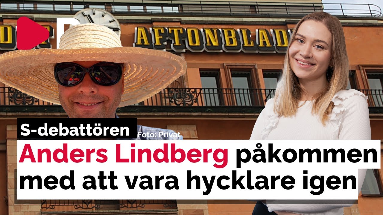 Aftonbladets Anders Lindberg fortsätter att hyckla - YouTube
