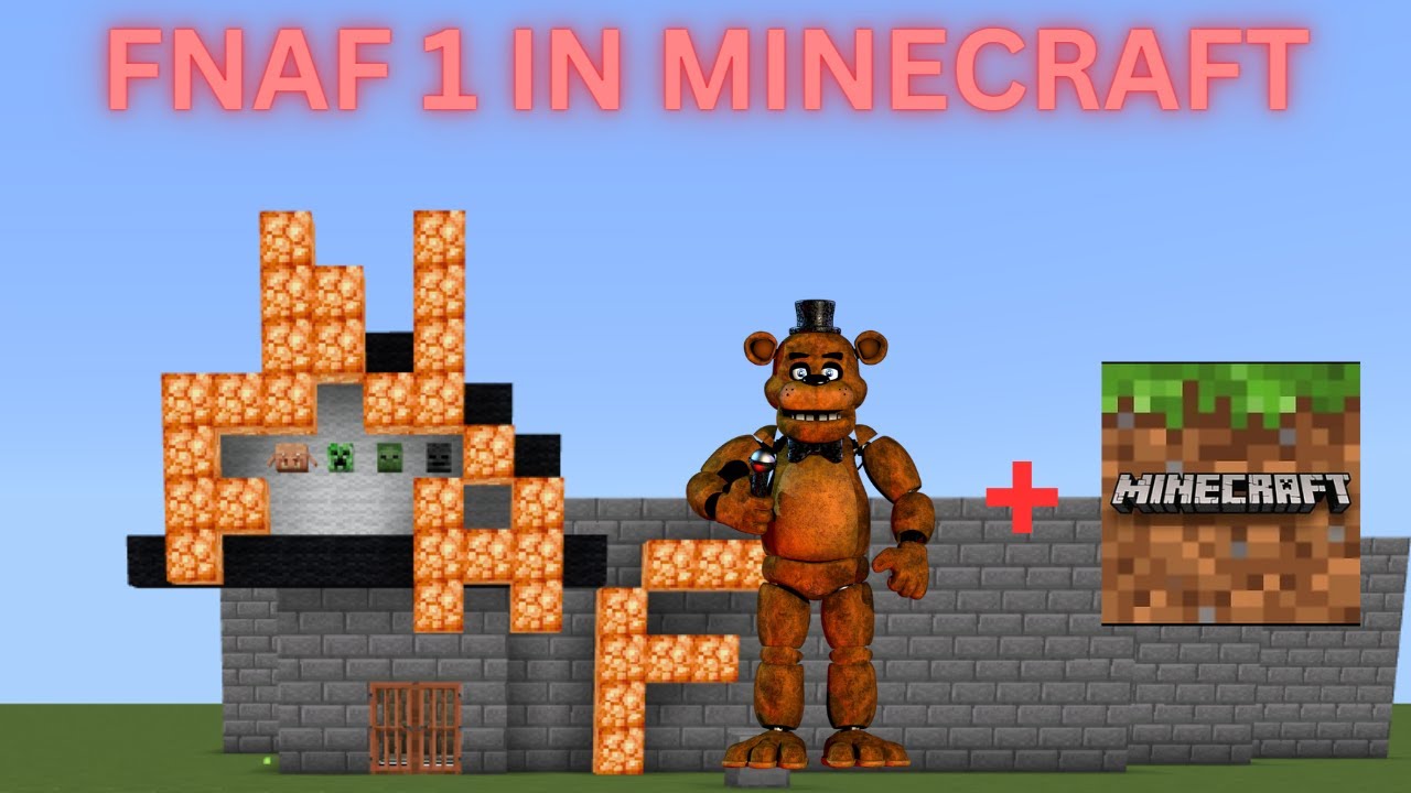 Building FNAF 1 in MINECRAFT with Logan - YouTube