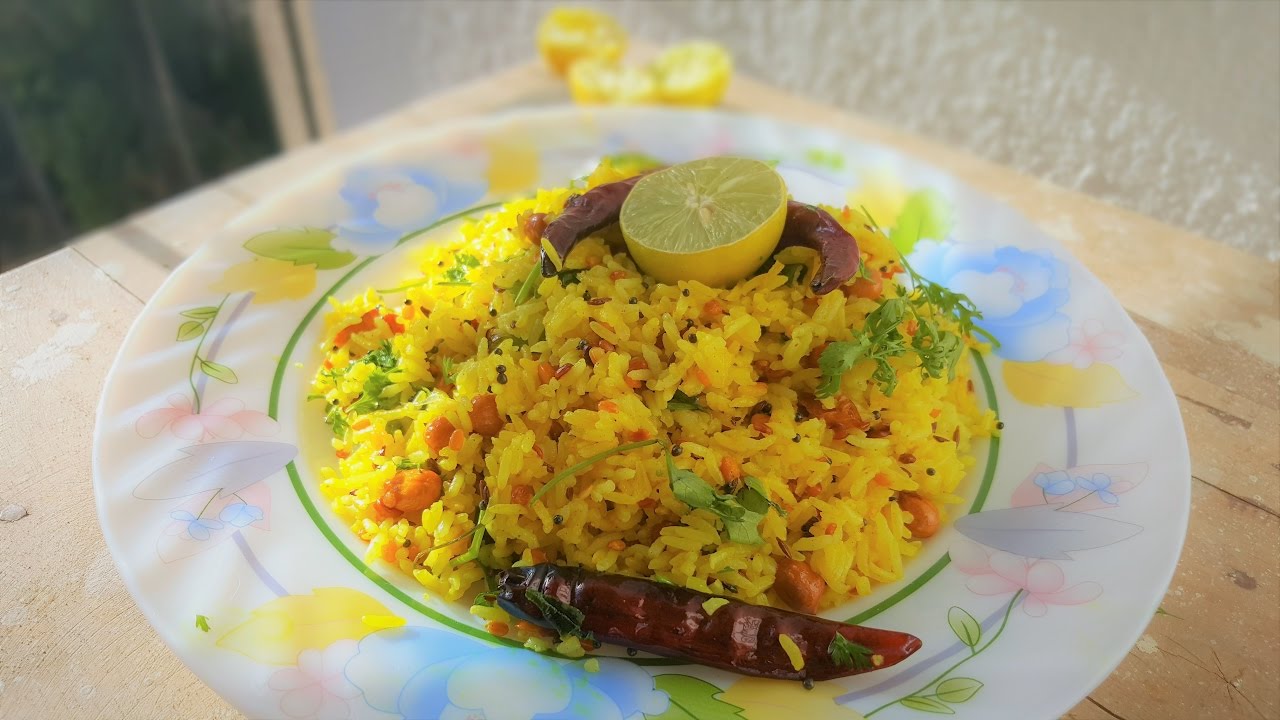 Authentic Lemon Rice – Andhra Style | South Indian Fried Rice Recipe ...