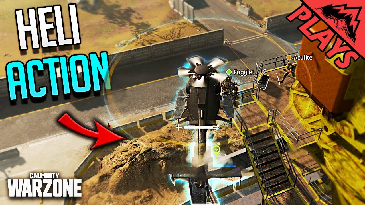 USE THE HELICOPTER! - Warzone Battle Royale - YouTube