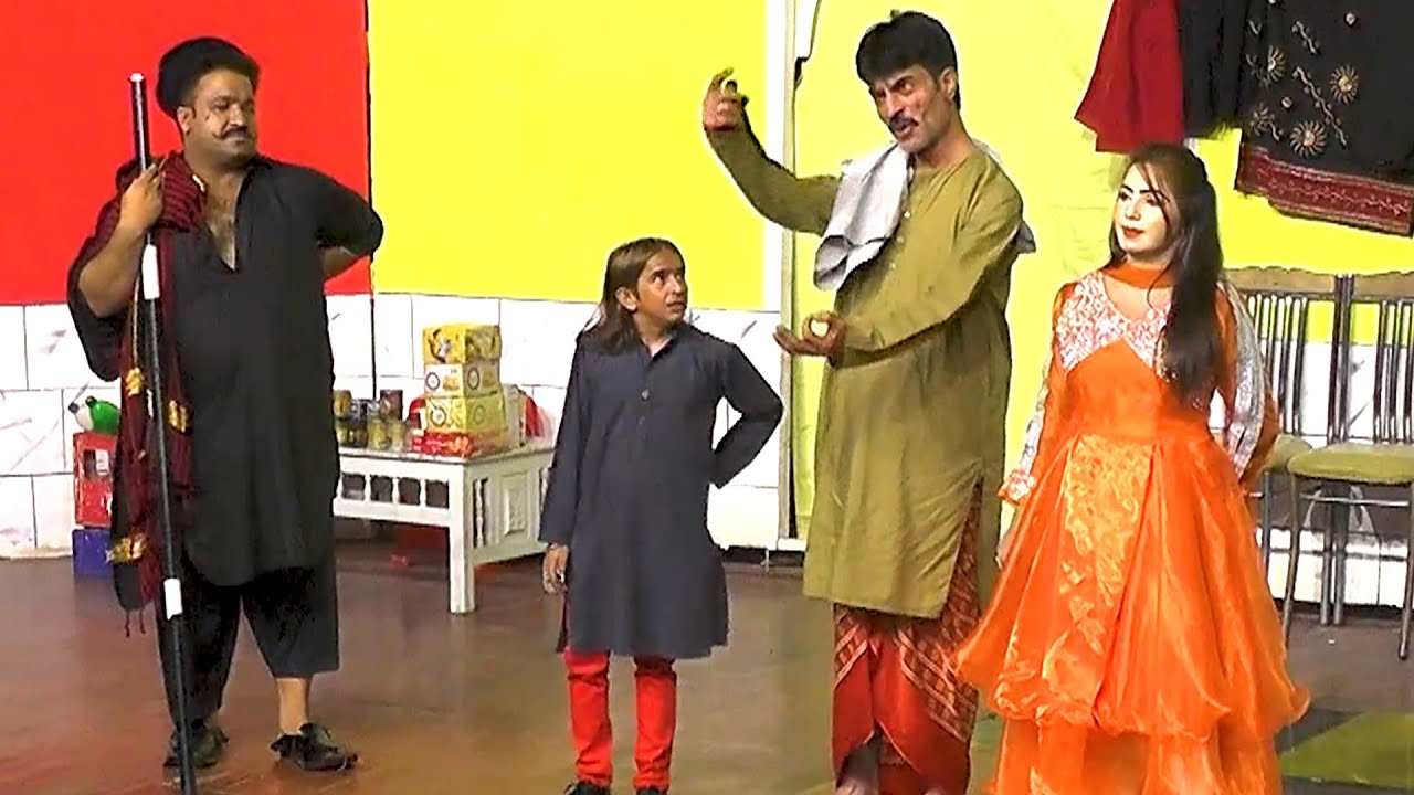 Sardar Jamal and Fahim Chutki With Abid Pehalwan Latest Stage Drama ...