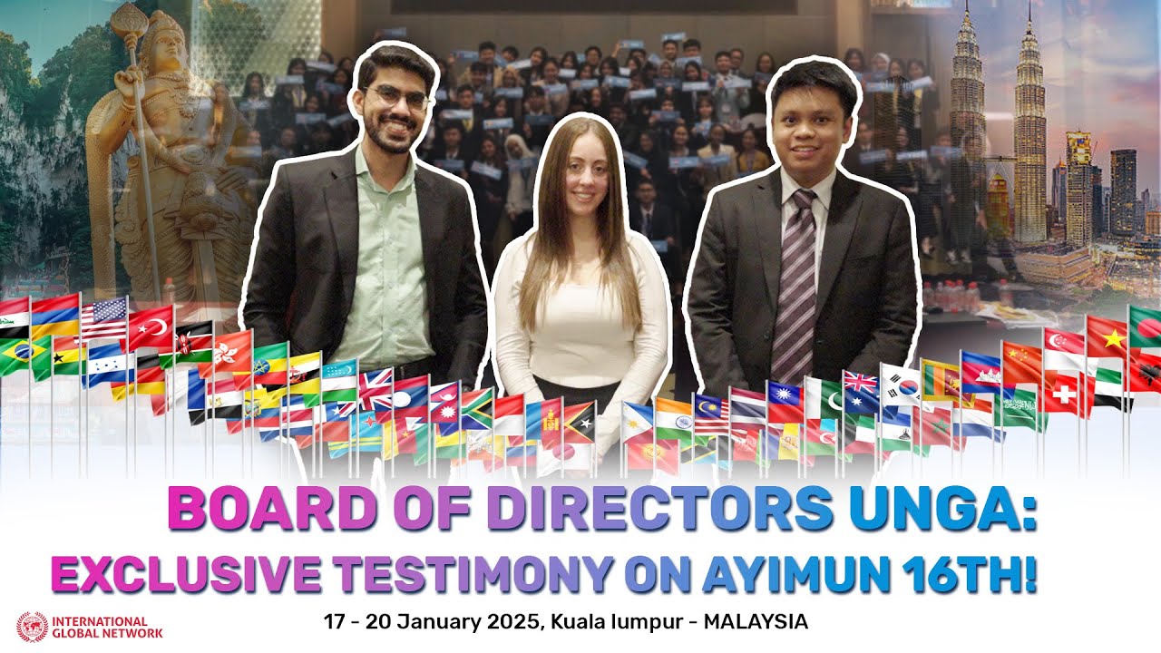 AYIMUN 16th Board of Directors UNGA: Event & Delegate Testimonials ...