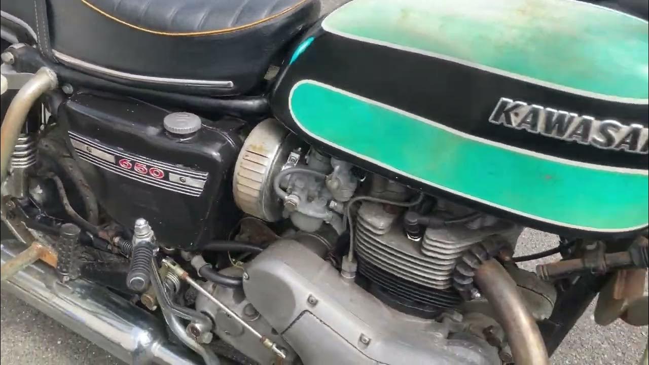 カワサキW1SA 1971年 昭和46年 - YouTube