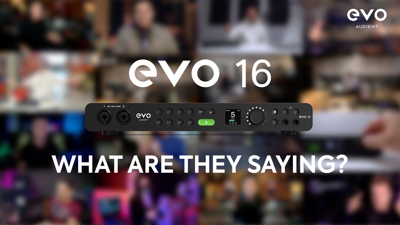 EVO 16 Audio Interface - What are people saying? - YouTube