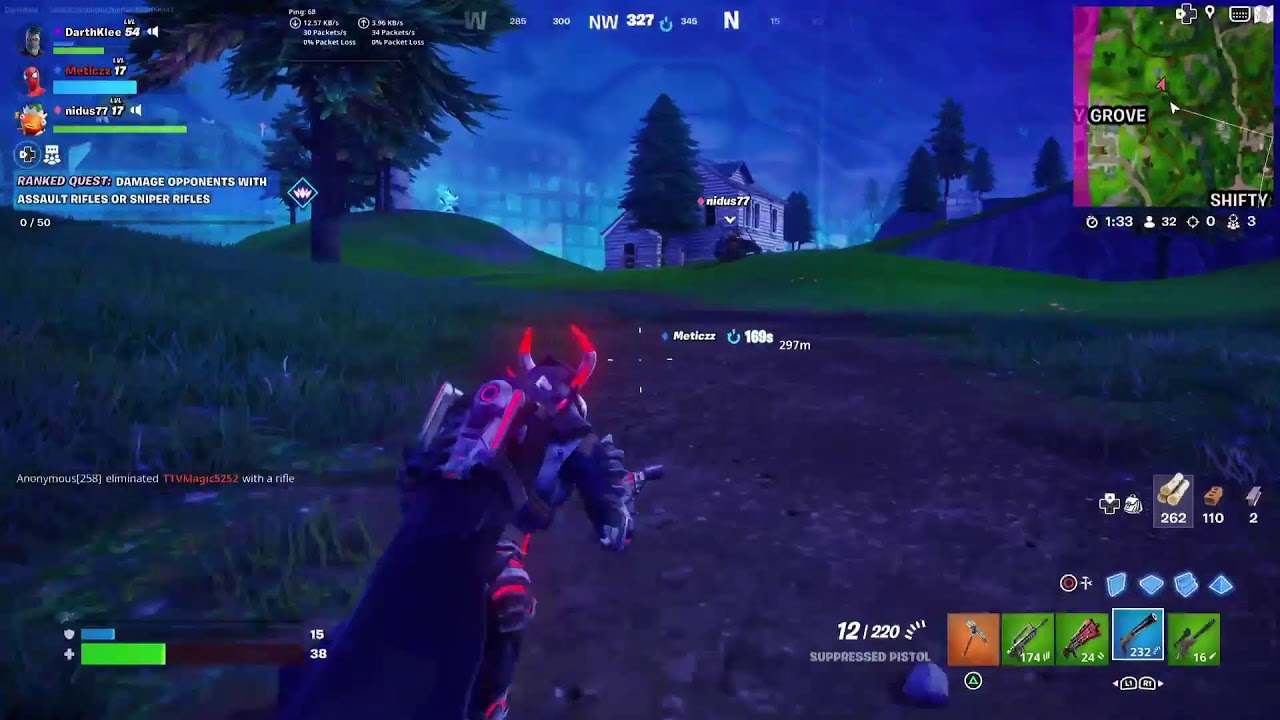 Fortnite ch4 s5 og ch1 zero build and on the road to 3000 subscribers ...