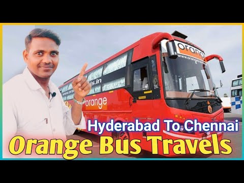 Orange Bus Travels|Hyderabad To Chennai|Orange Tours And Travels|Orange ...