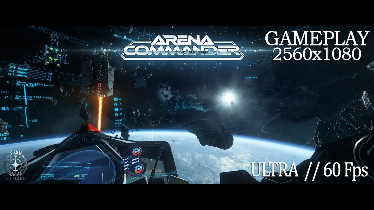 STAR CITIZEN ARENA COMMANDER ULTRA 60FPS - YouTube