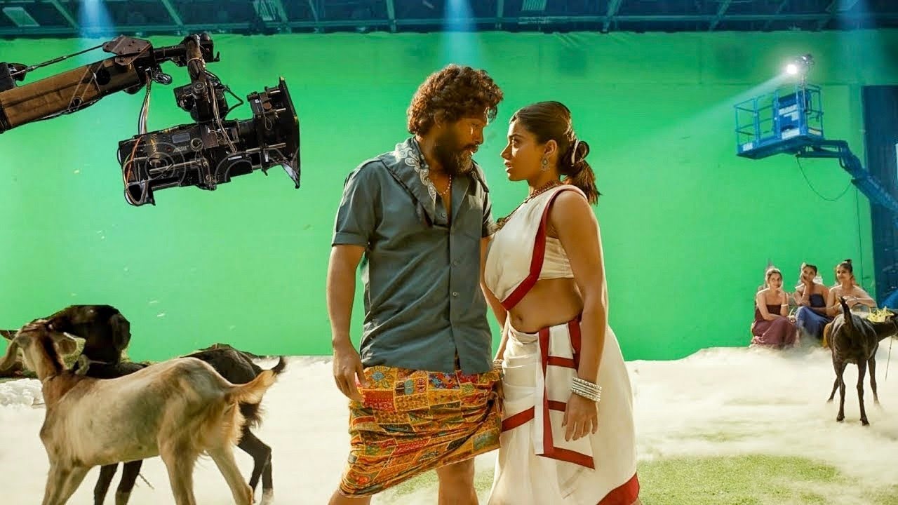 Pushpa Movie Behind The Scenes | Pushpa Movie Ki Shooting Kaise Hui Thi ...