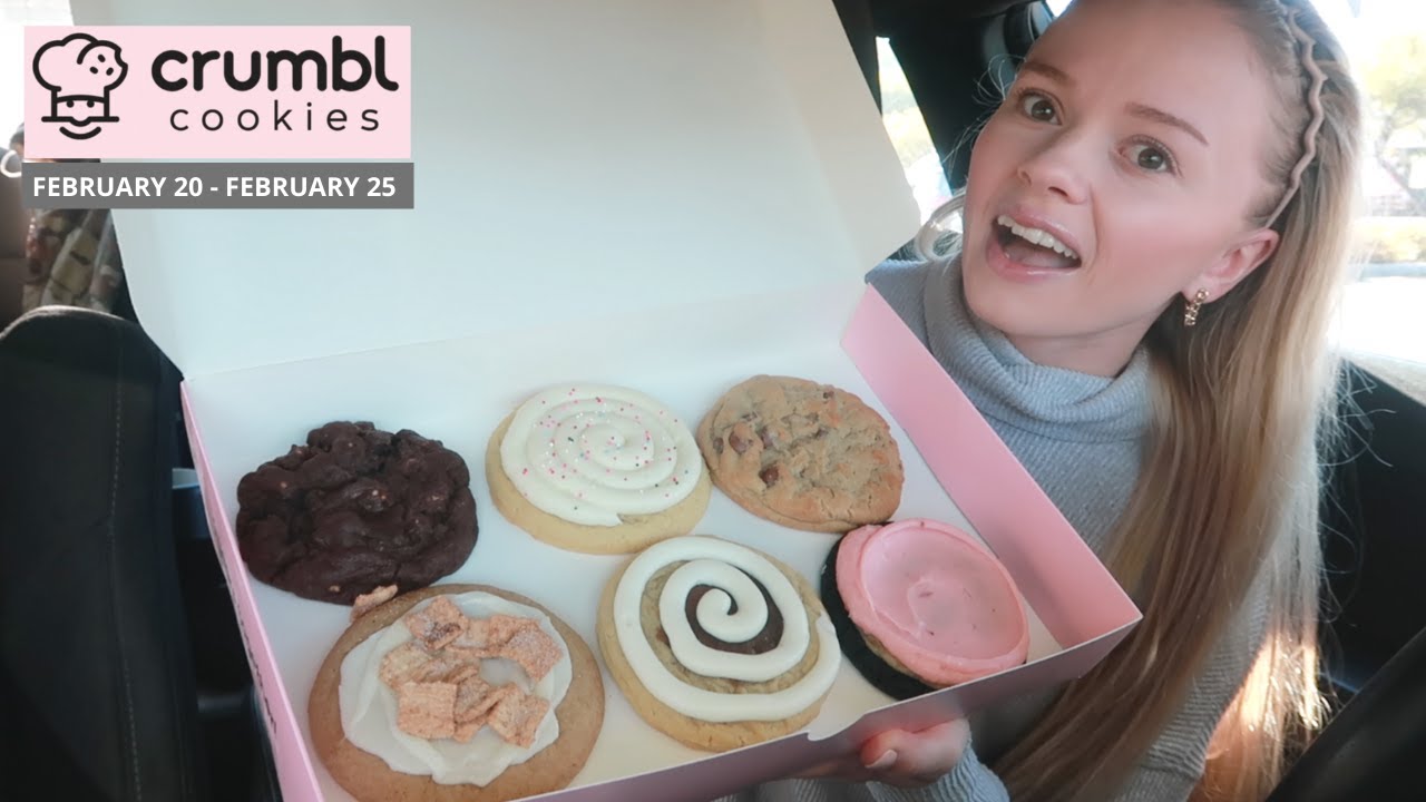 trying CRUMBL COOKIES this week | Cinnamon Toast Crunch, birthday cake ...