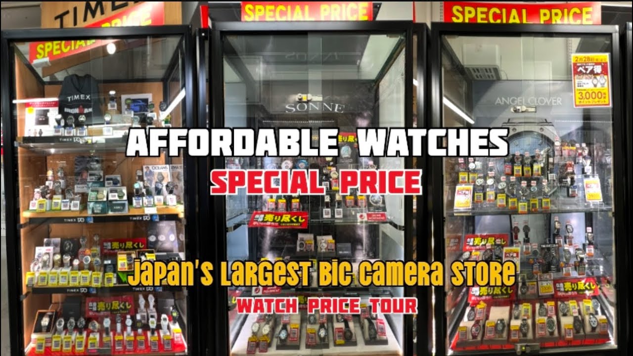 Affordable Watch shopping | Special price watches at the biggest Bic ...