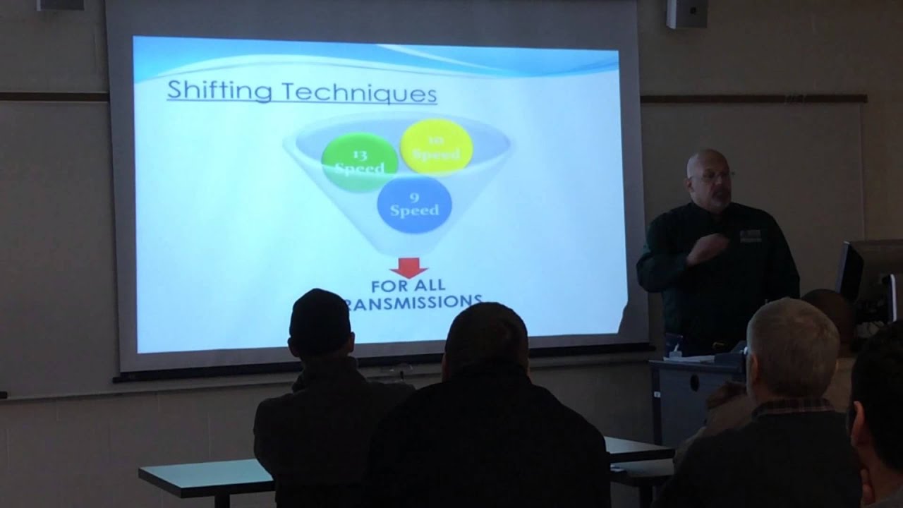 Eco-Driving for OTR Class 8 Trucks - Progressive Shifting - YouTube