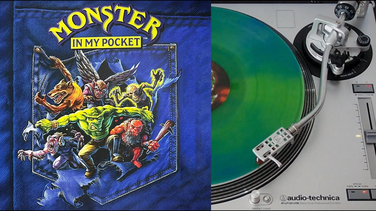 Monster In My Pocket - OST vinyl LP face A (Bootleg) - YouTube