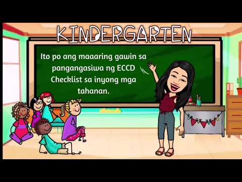 ECCD Checklist Administration For Kindergarten - YouTube