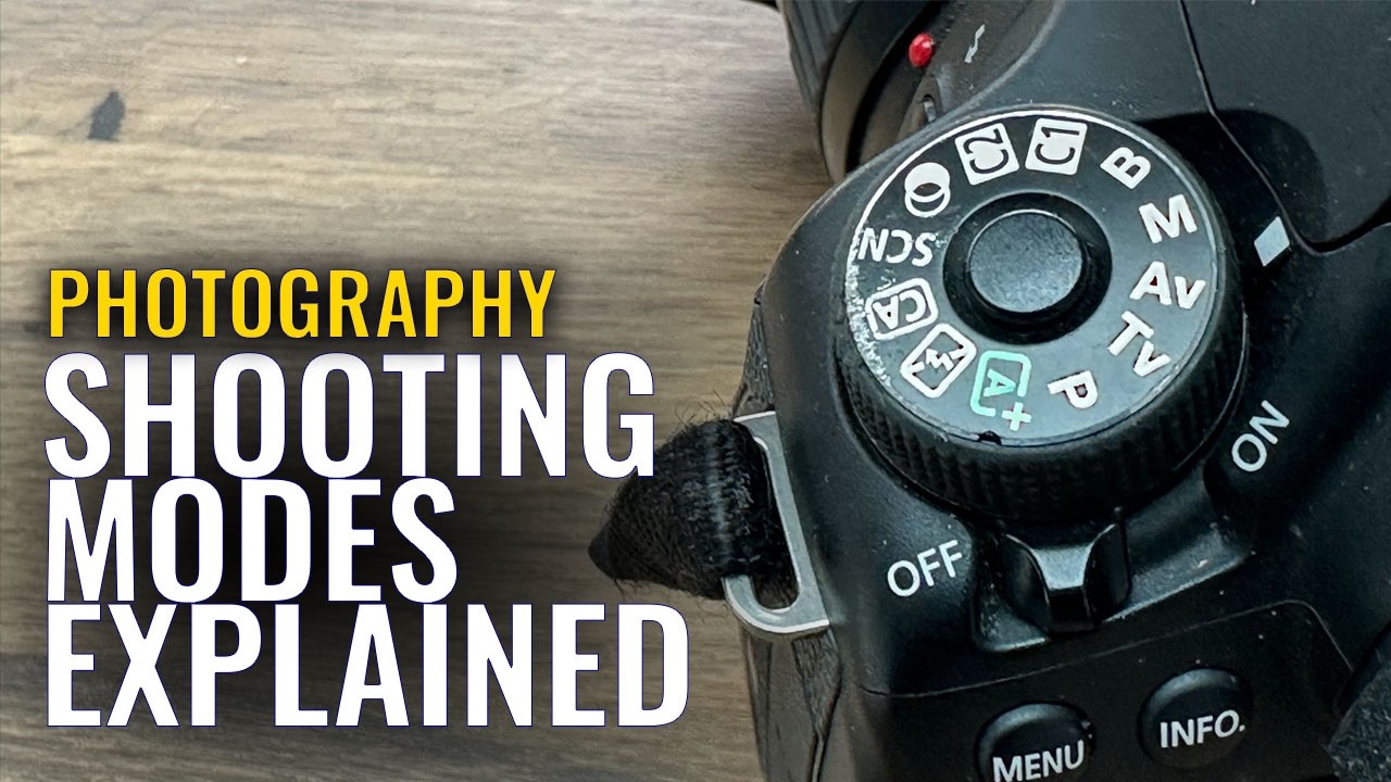 Camera modes explained | Photography for beginners - YouTube