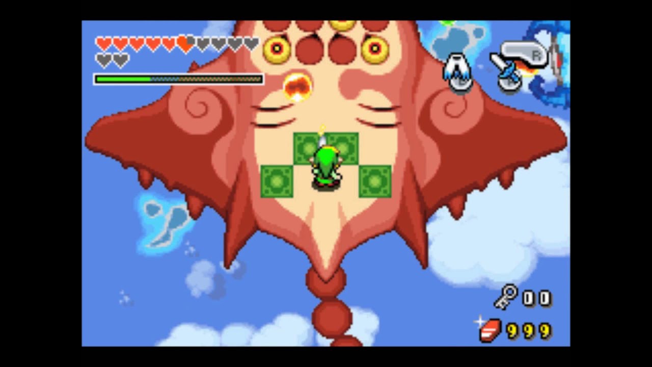 The Legend of Zelda: The Minish Cap, Palace of winds Boss [1080p] - YouTube