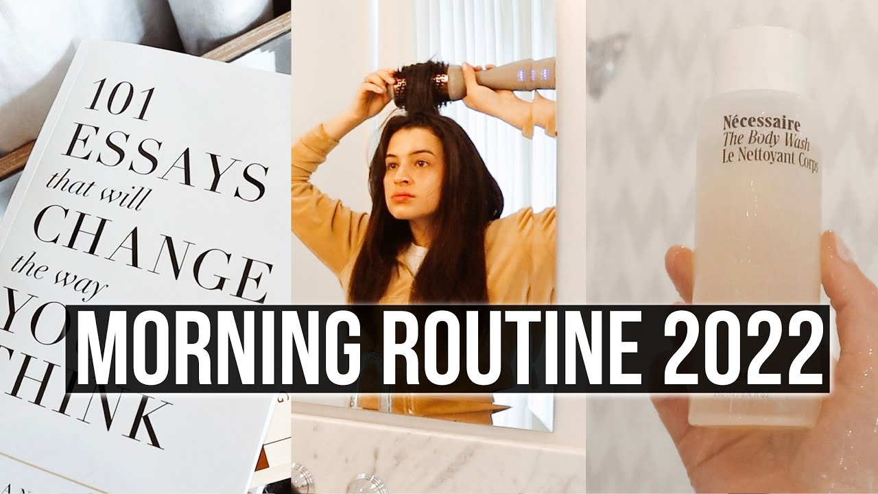 My MORNING ROUTINE Spring 2022 | Productive & Healthy Habits! - YouTube