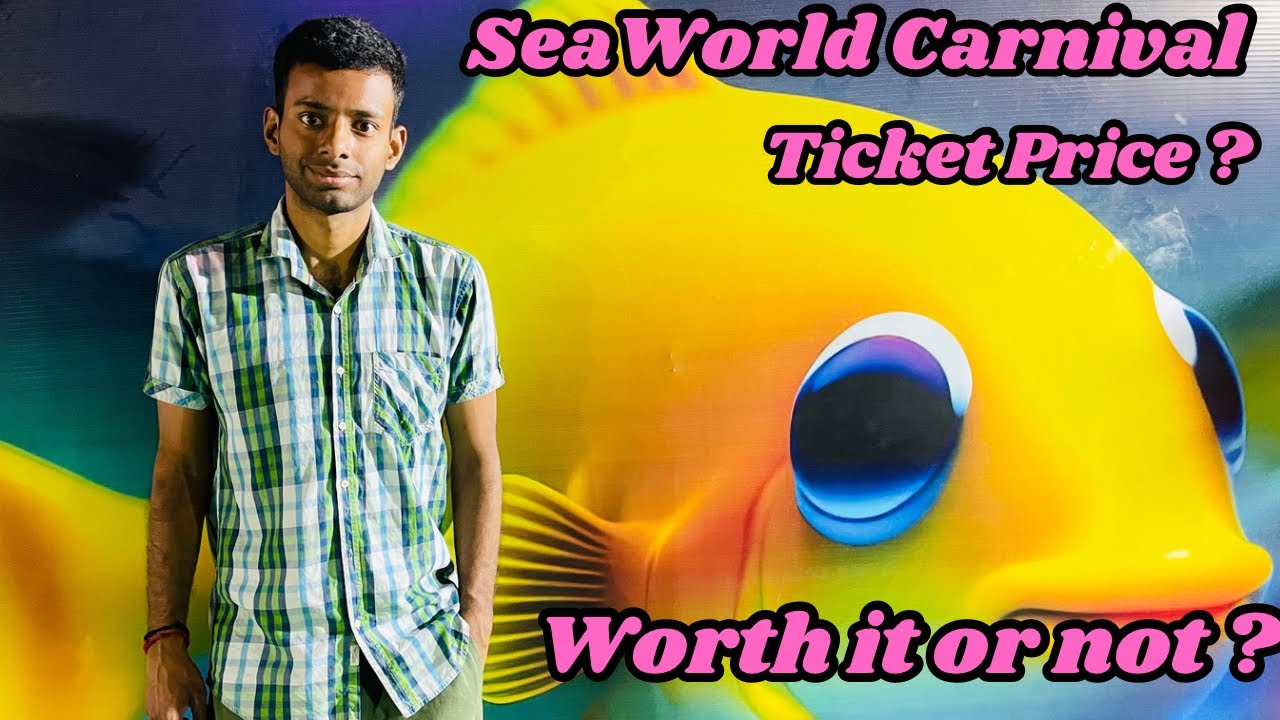 Sea World Carnival Noida 2024 | Biggest Underwater Fish Tunnel In Noida ...