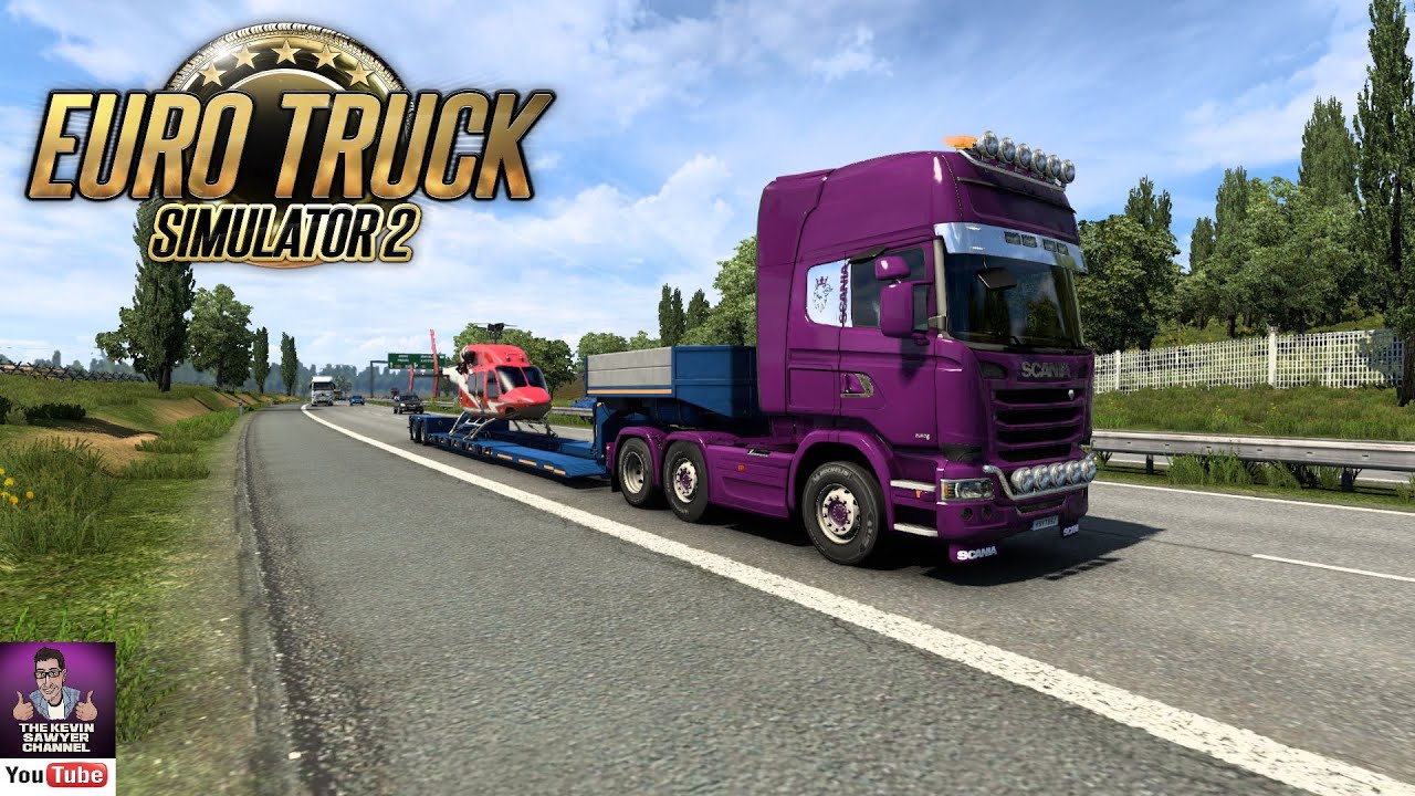 Euro Truck Simulator 2. Animated Passenger 1.0 (1.43) mod - YouTube