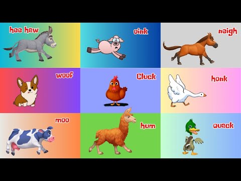 Farm Animals Sing-Along 🐷🐥 | Fun Song for Little Ones | Oink Oink TV