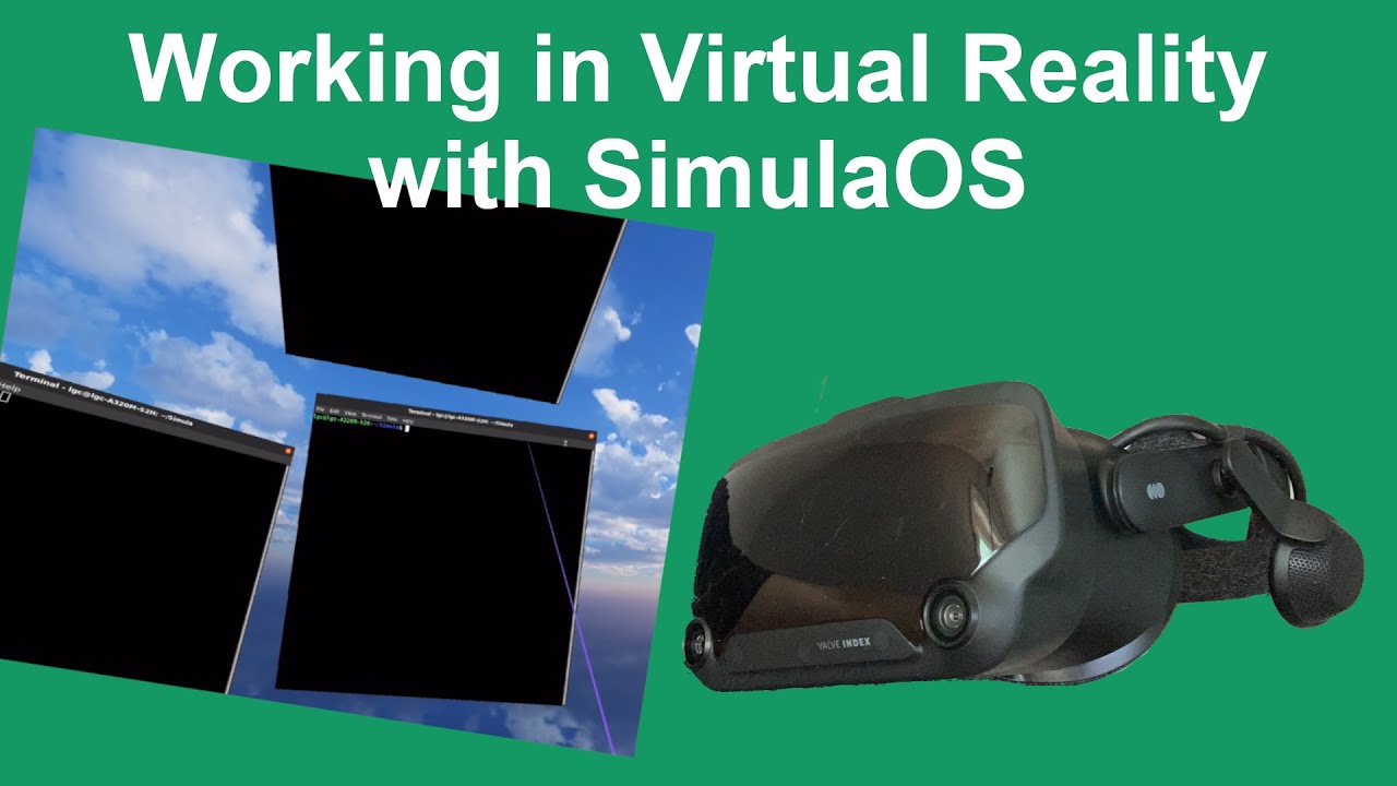 Setting up SimulaOS for a Virtual Reality Workspace! - YouTube
