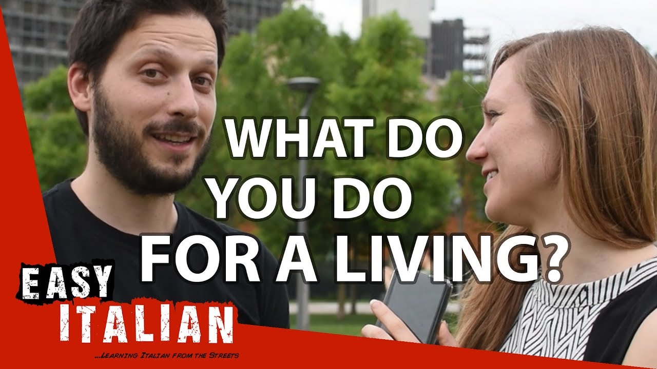 What do you do for a living? | Super Easy Italian 2 - YouTube
