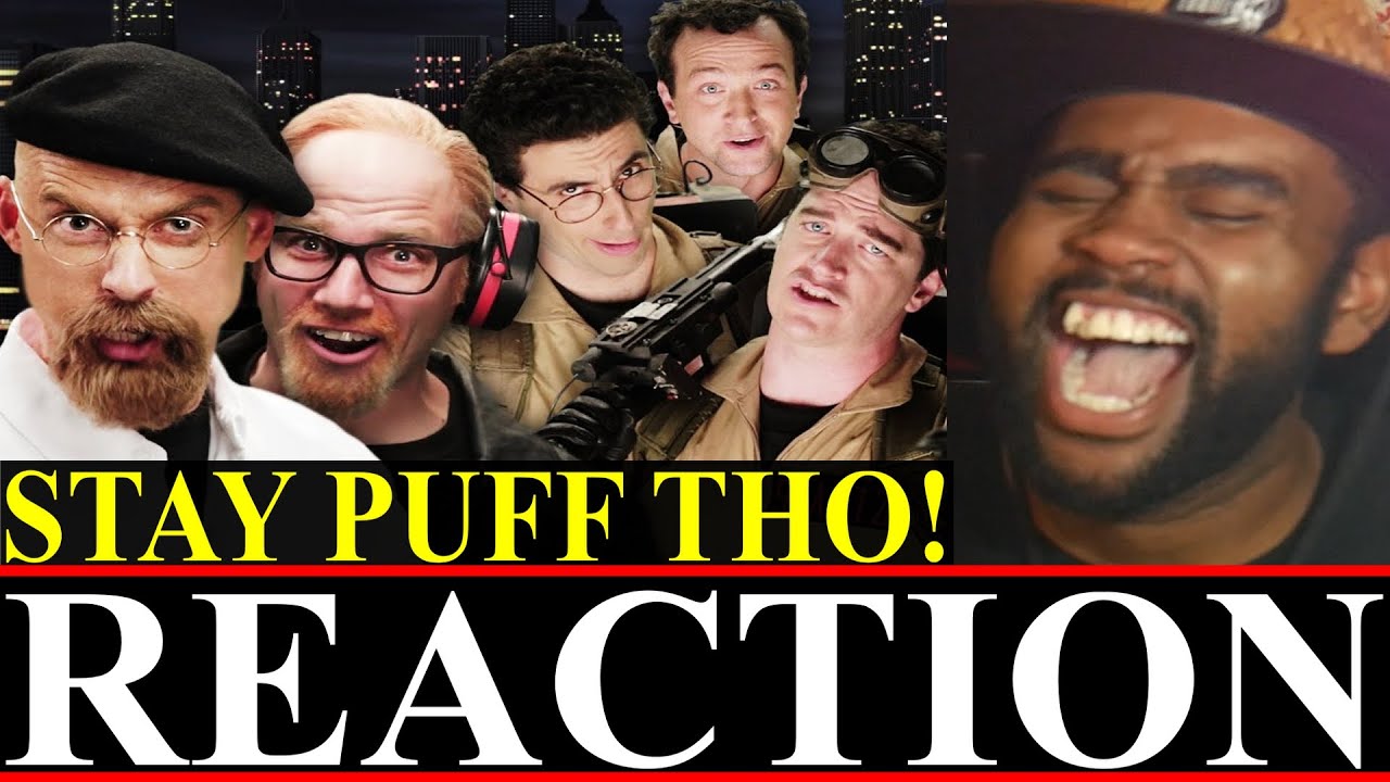 GHOSTBUSTERS VS MYTHBUSTERS REACTION | EPIC RP BATTLES OF HISTORY - YouTube