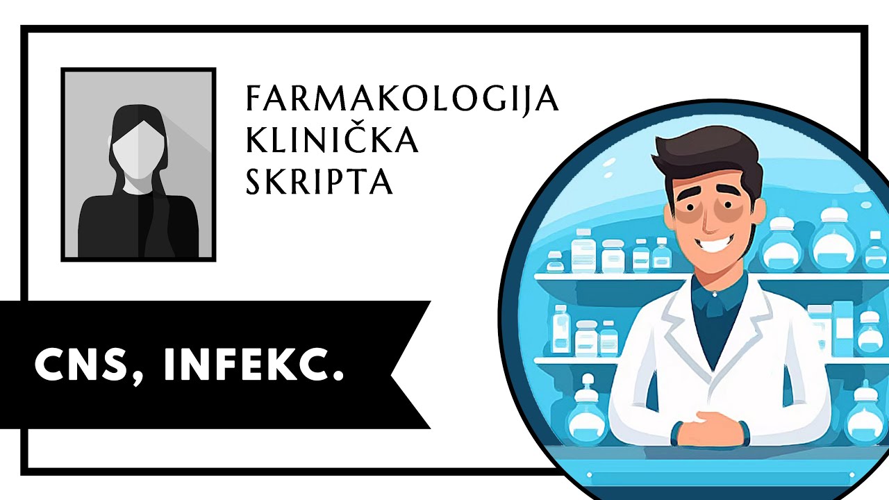 086 Klinička farmakologija skripta / cns, infekcije - YouTube