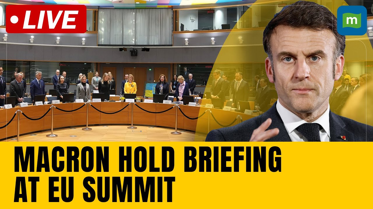 LIVE: Macron Holds Briefing After EU Emergency Summit On Defense And ...