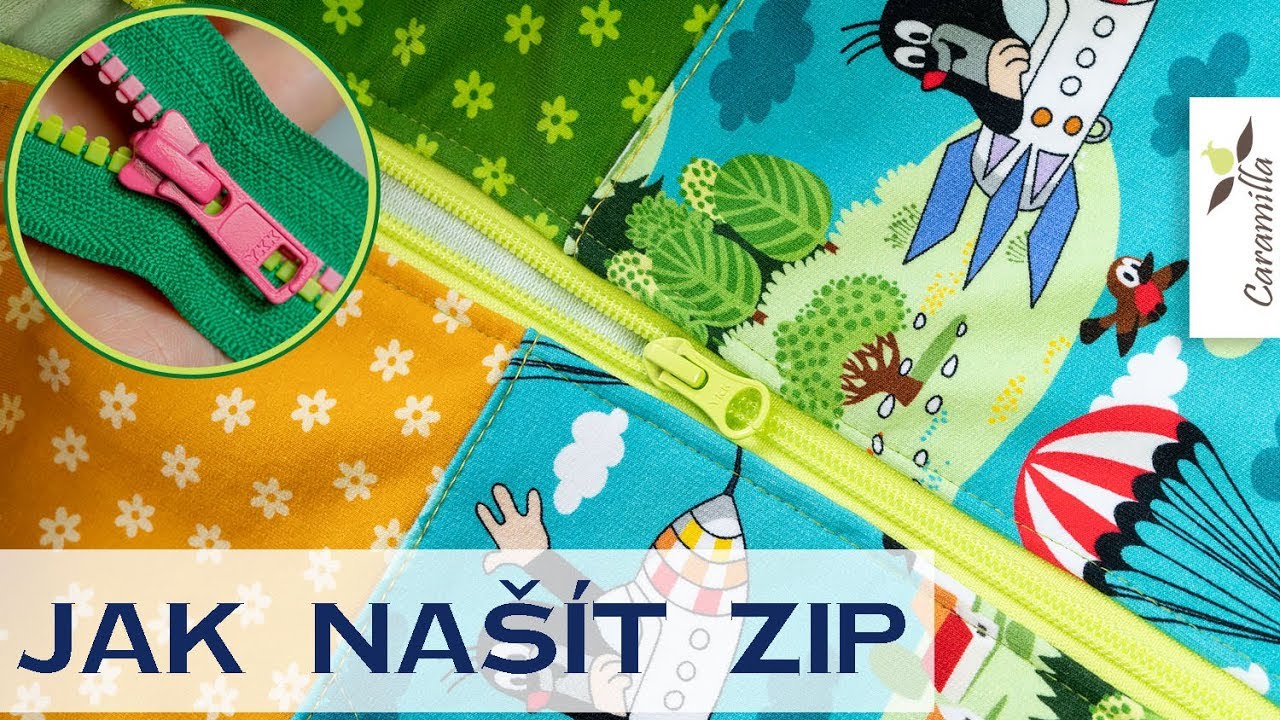 Jak našít zip (i do pružícího materiálu) - zaručené rady a triky pro ...
