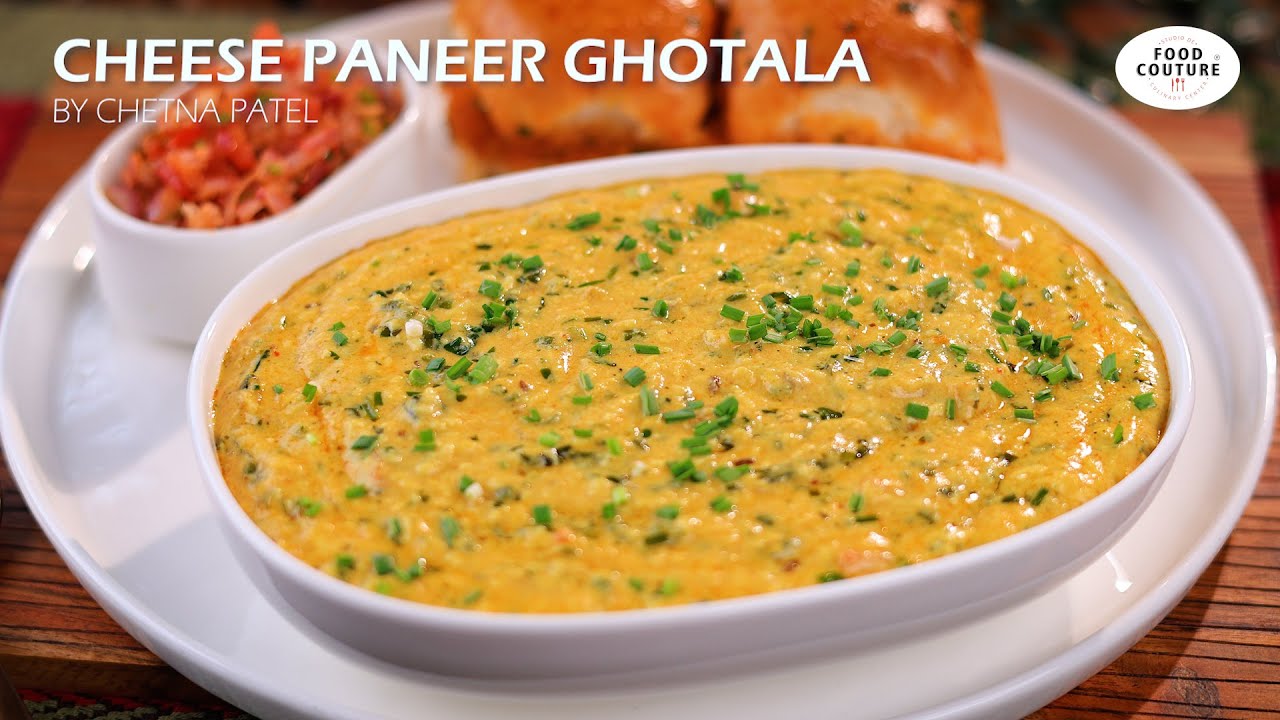 Cheese Paneer Ghotala | Easy to make Cafe Style Recipe | Food Couture ...