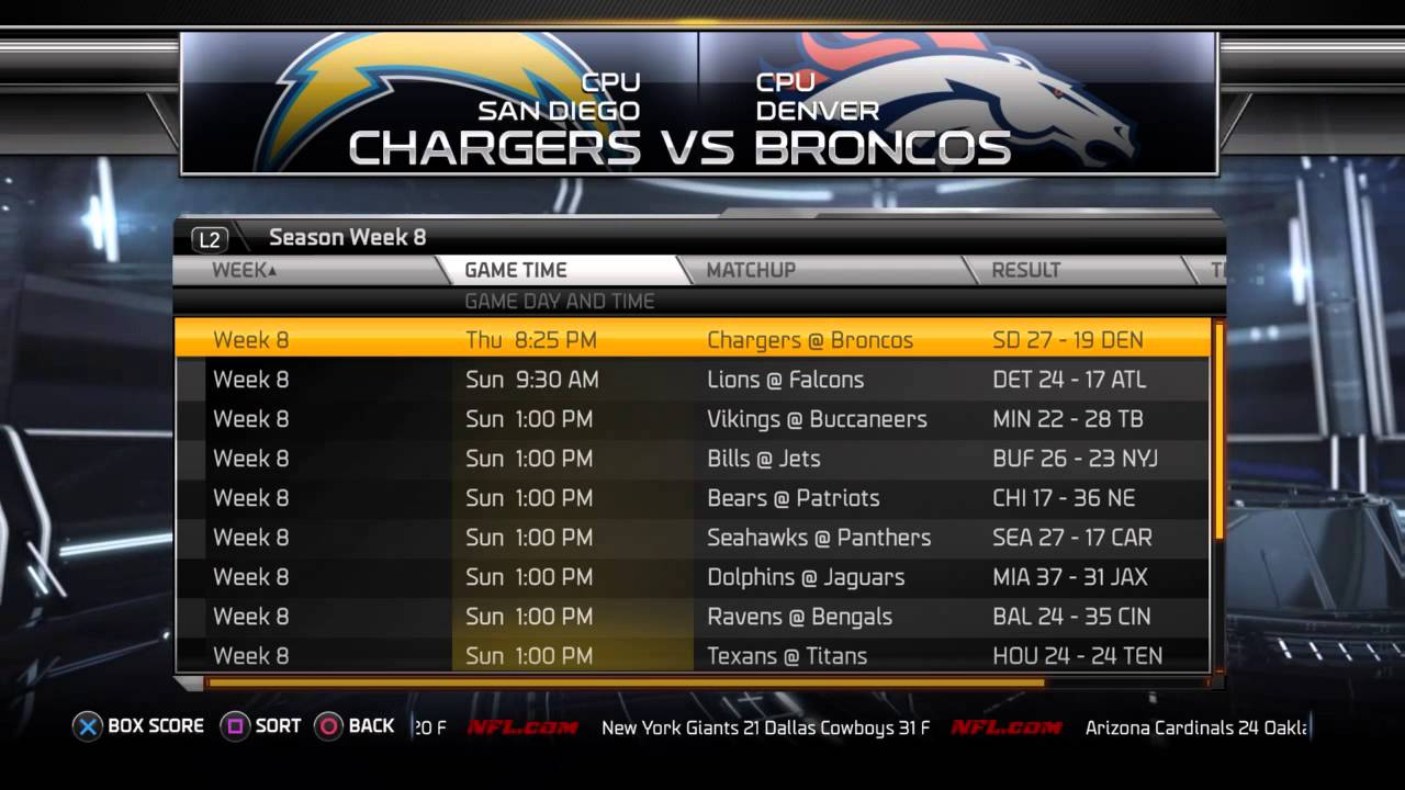 NFL week 8 picks of the 2014 season - YouTube