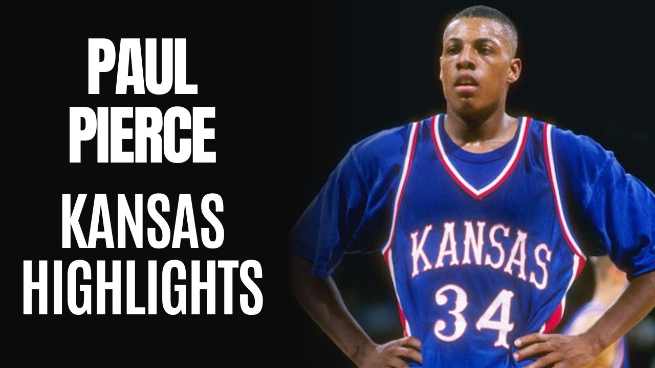 Paul Pierce Official Kansas Jayhawks Highlights - YouTube