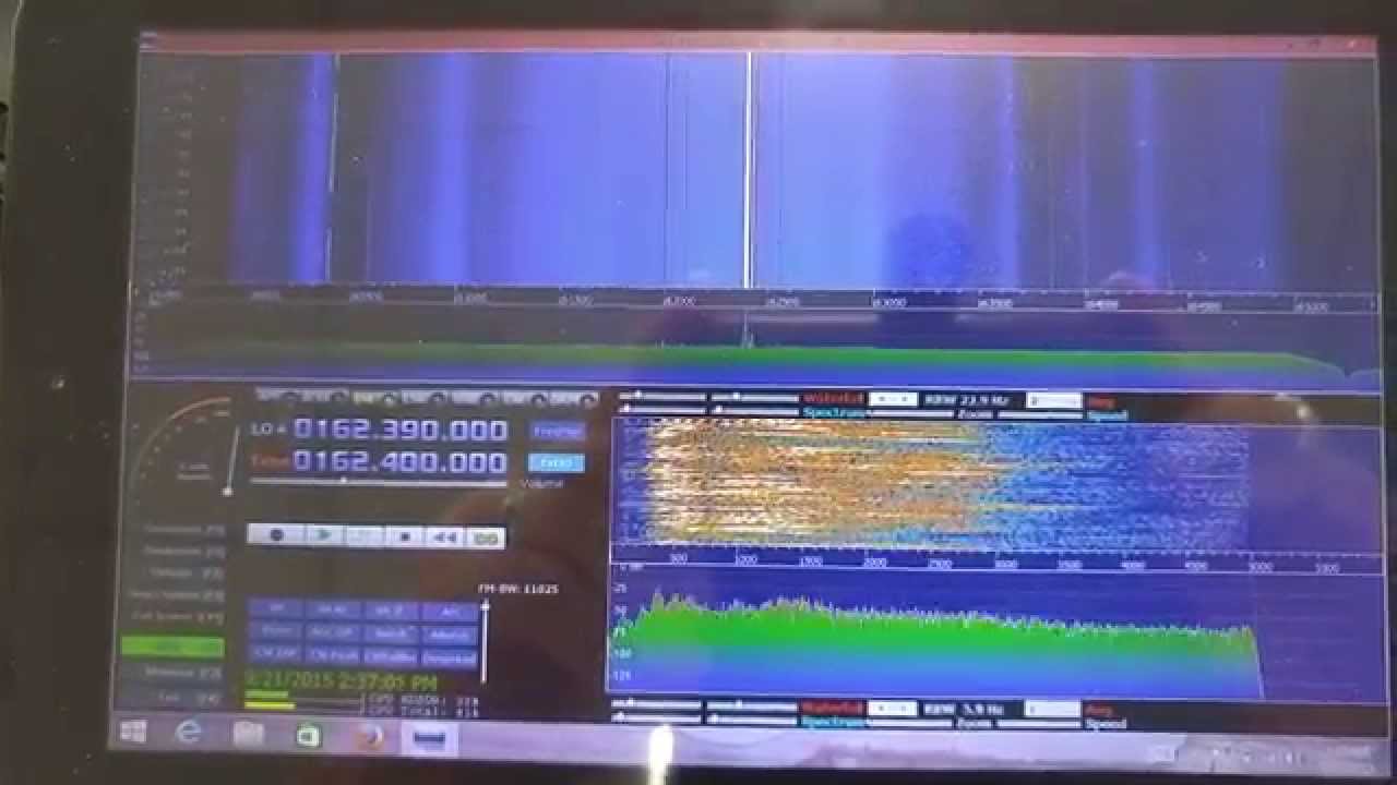 SDRplay on Windows 10 tablet - YouTube